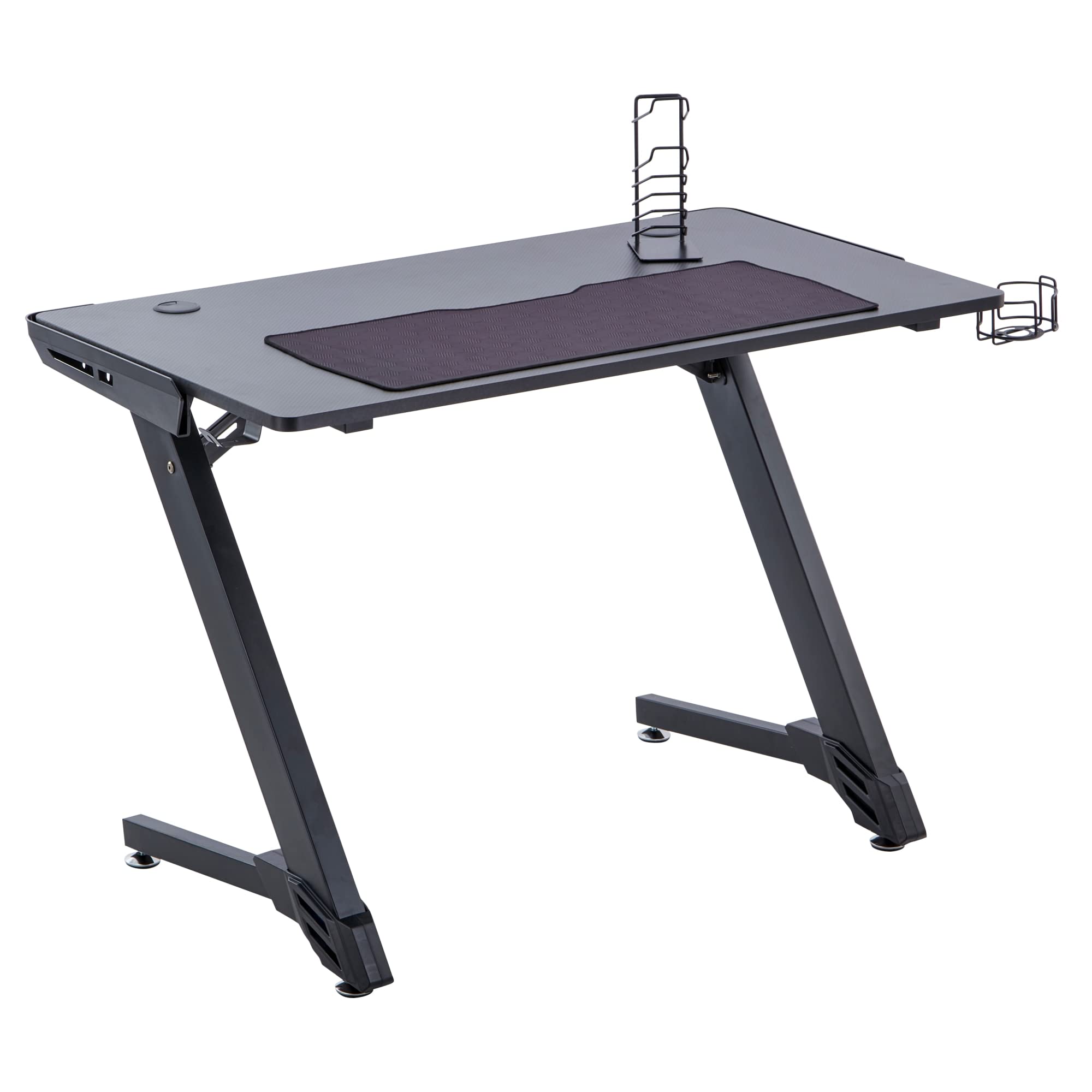 RS Gaming⢠Venno 45"W Gaming Computer Desk, Black