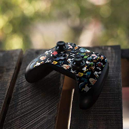 Skinit Decal Gaming Skin Compatible with Xbox One Elite Controller - Officially Licensed Warner Bros Looney Tunes Identity Pattern Design