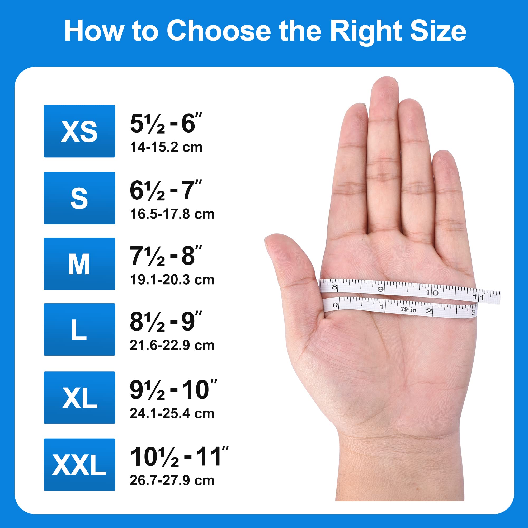 Schneider Blue Vinyl Synthetic Exam Gloves, Small, Box of 100, 4-mil, Powder-Free, Latex-Free, Non-Sterile, Disposable Gloves