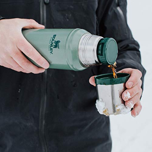 STANLEY 10-01612-001 Classic Vacuum Bottle 25oz Hammertone Green