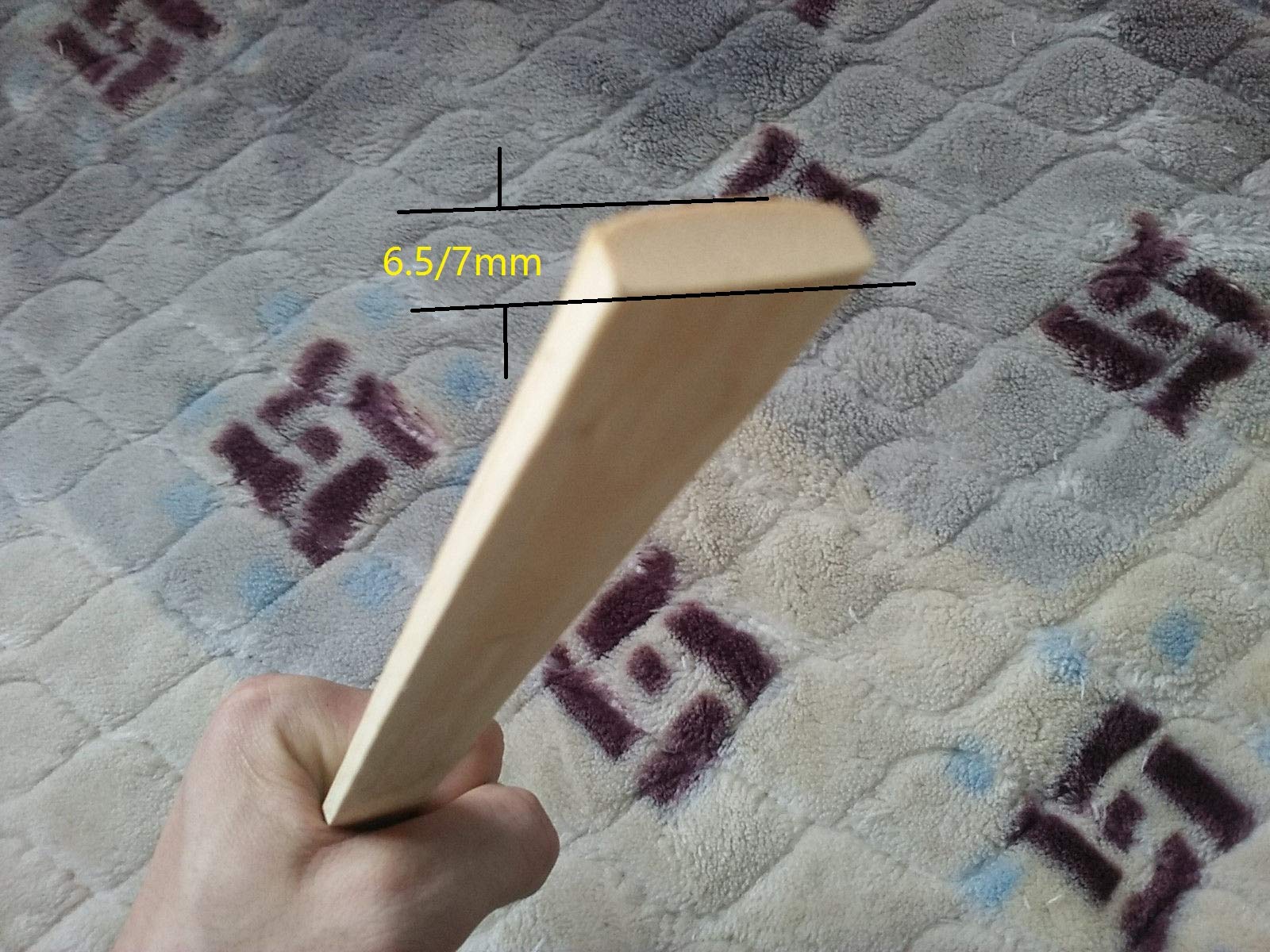 Tiger Shaft 30pcsX 64.9" Bamboo Strips Varied Wide for Bows & Boat frame building Wholesale Amounts (3)