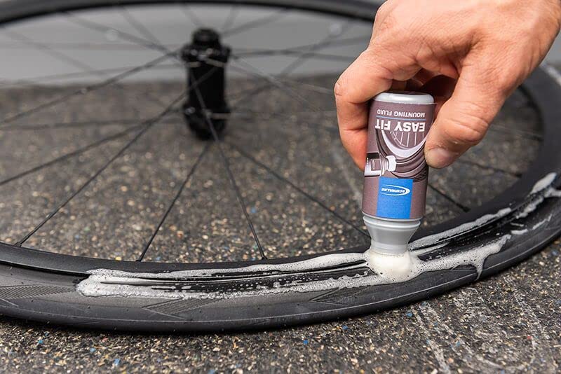 Schwalbe Easy Fit Special Assembly Liquid for Bicycle Tyre withs with Sponge Applicator - 50 ml