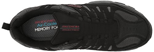 Skechers mens After Burn M. Fit Loafer, Black/Charcoal, 12 US, 51866-076