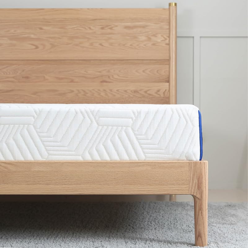 PONNYC 12 Inch King Size Mattress Gel Memory Foam Mattress Double Mattress,Pressure-Relieving and Cooling Bed,Medium-Plush Mattress & Low Motion Transfer,Certipur-US Certified,King