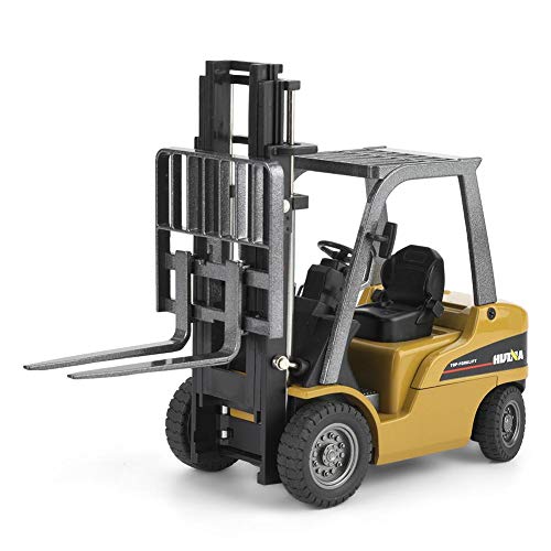 RiToEasysports 1:50 Engineering Car Model Childrens Alloy Forklift Vehicle Toys, Engineering Mixer Sets, Suitable for Children Boys