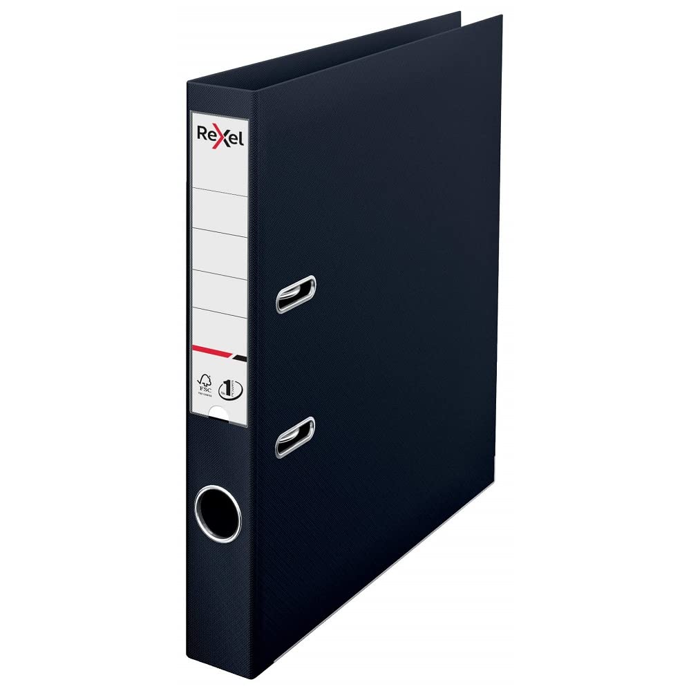 Rexel 2115512 Foolscap Polypropylene Lever Arch File - Blue