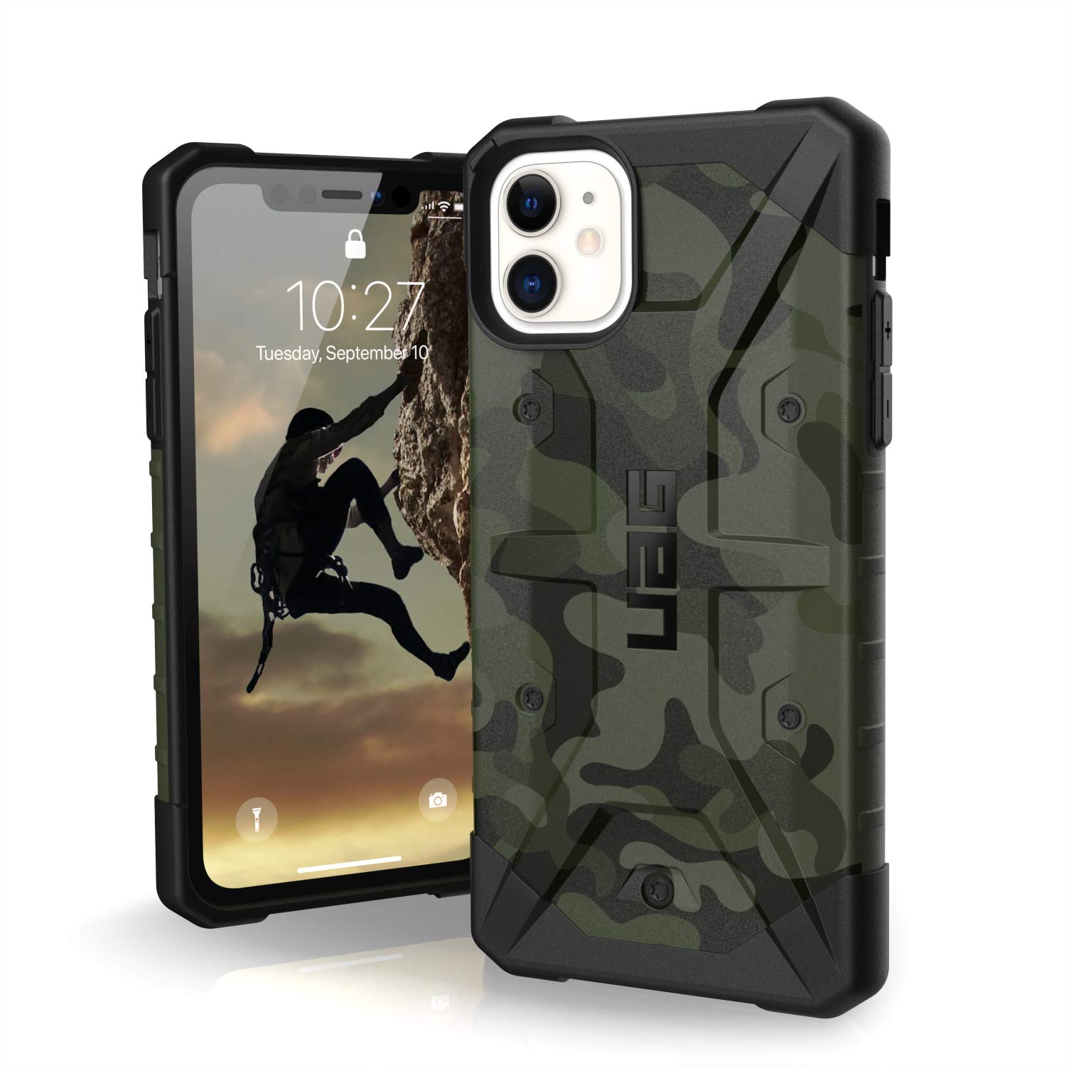 URBAN ARMOR GEAR UAG-IPH19M-FC Shockproof Case for iPhone 11 (6.1 inch) PATHFINDER SE Forest Camo