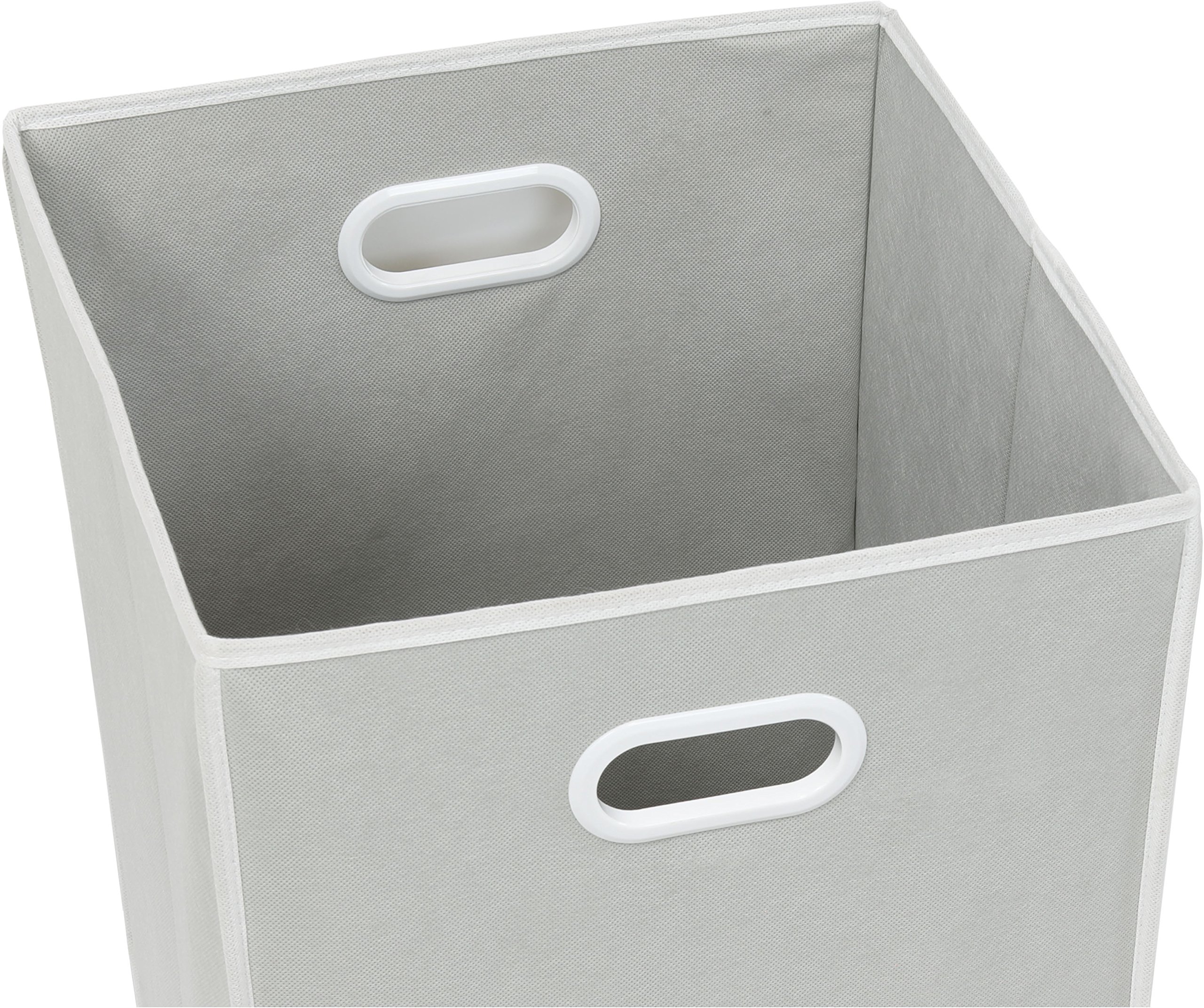 Simple Houseware Foldable Closet Laundry Hamper Basket, Grey