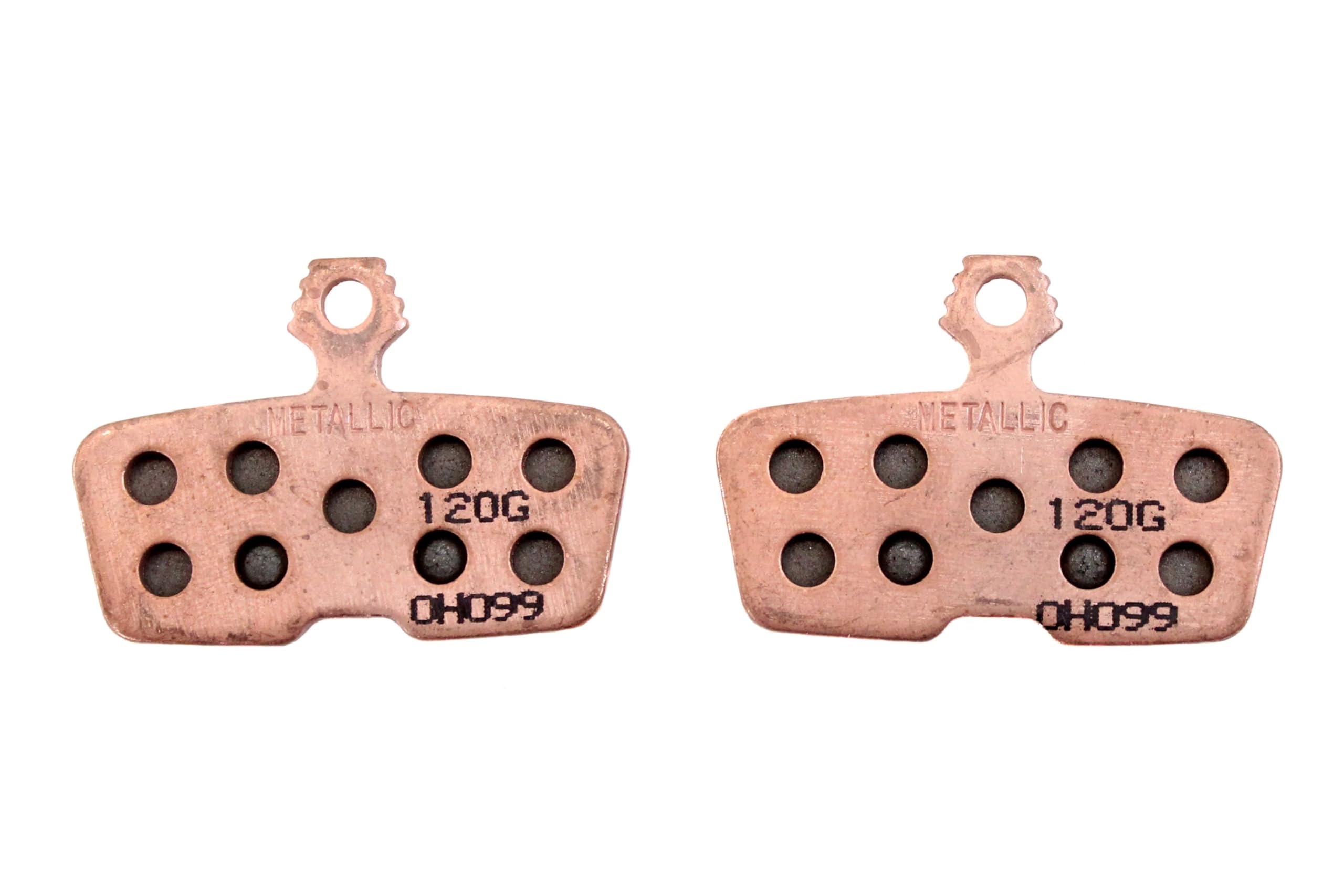 Sram Code Brake Pads Copper/Steel, Metallic