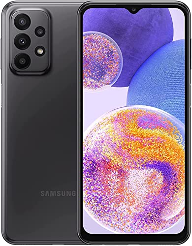 SAMSUNG Galaxy A23 (SM-A235M/DS) Dual SIM,64 GB 4GB RAM, Factory Unlocked GSM, International Version - No Warranty - (Black)