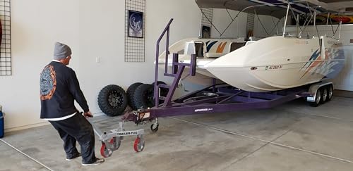 Trailer Tug - 3,500lb Tongue Weight Trailer Mover for RV Boat Motorcycle Jetski- World's Greatest Trailer Dolly