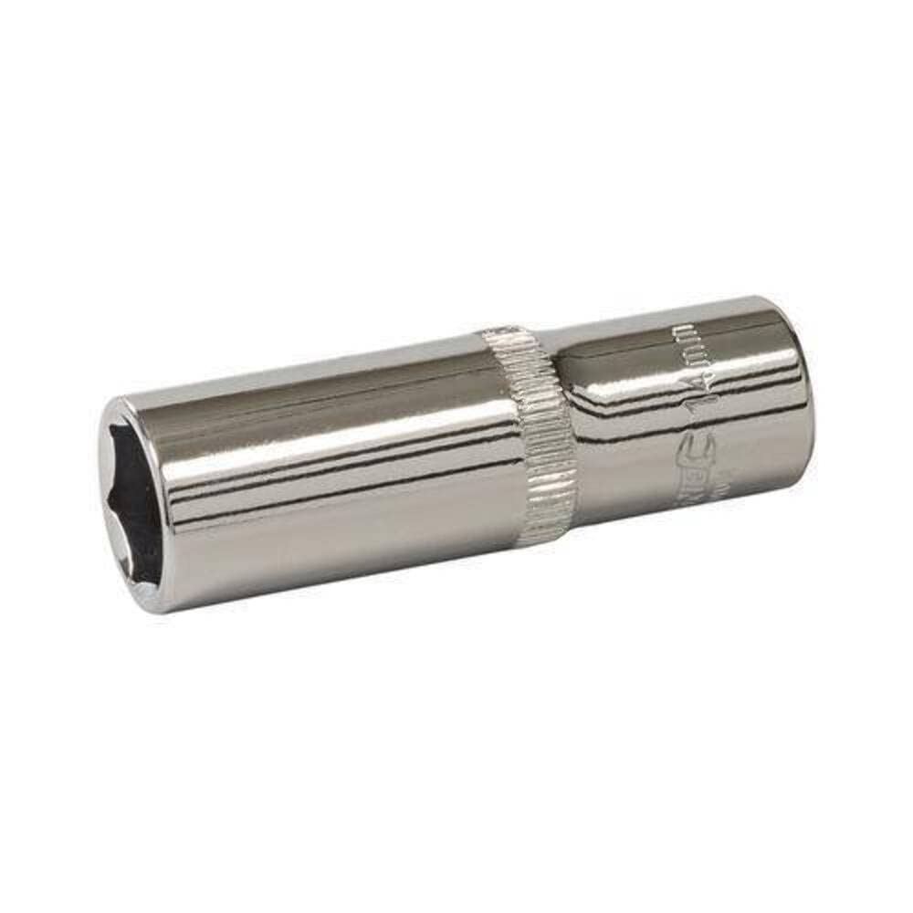 Silverline Tools 634269 Deep Socket Drive 6 Point Metric, Silver, 3/8-Inches