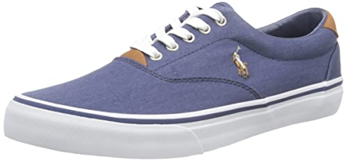 Polo Ralph Lauren mens Thorton Sneaker, Newport Navy, 10 US