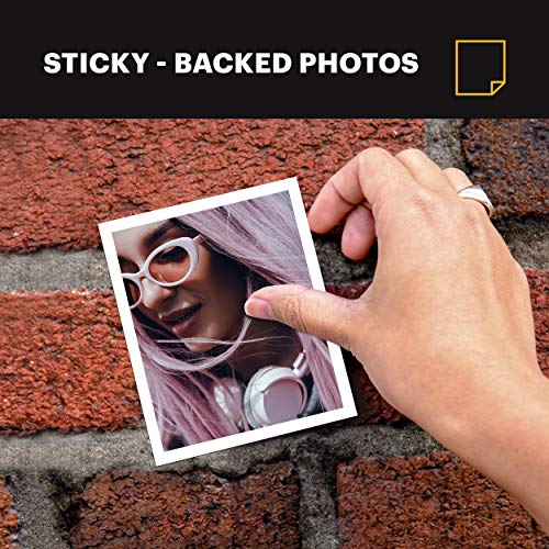 Zink Kodak 3.5x4.25 inch Premium Zink Instant Print Photo Paper (80 Sheets) Compatible with Kodak Smile Classic Instant Camera