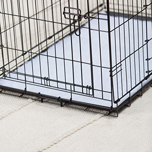 Precision Pet Products Two Door Provalue Wire Dog Crate, 48 Inch, For Pets 90-125 lbs, With 5-Point Locking System