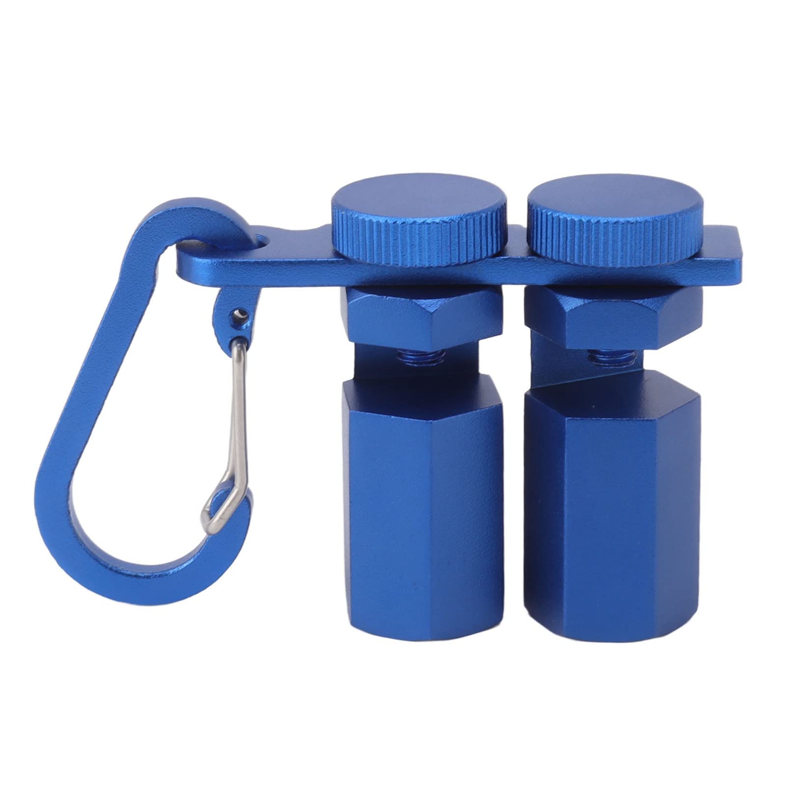 Stair Gauges, Aluminium Alloy Stair Gauges for Framing Square, Wear Resistant Durable Stair Stringer Layout Tool for Carpentry Squares Stair and Rafter Gauge Clamps (Blue)