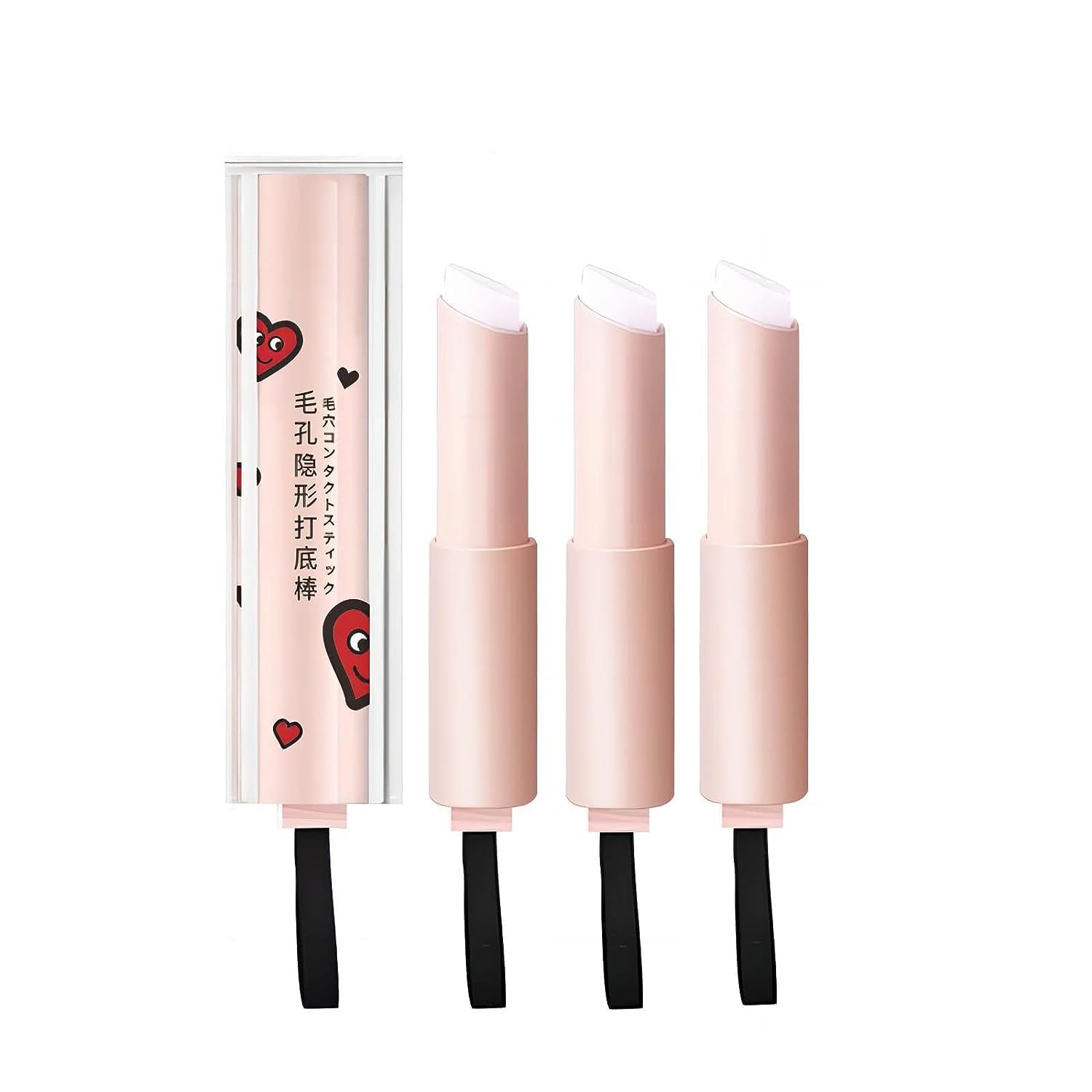 VingTank Magical Pore Eraser Waterproof Face Primer Stick,Matte Priming Makeup Blur Stick Invisible Pore Primer Stick,Magical Pore Eraser Waterproof Face Primer Stick (3PCS)