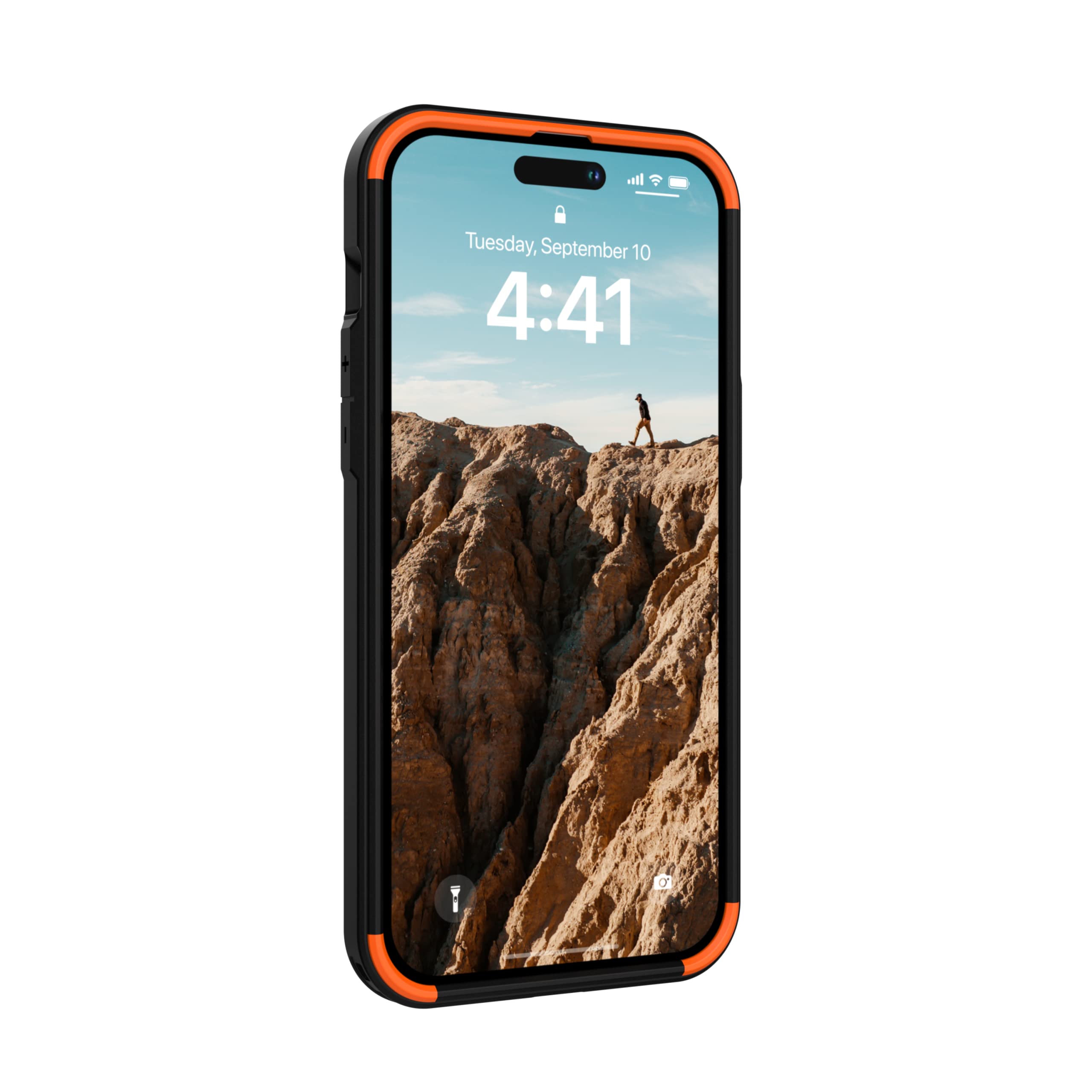 URBAN ARMOR GEAR UAG Designed for iPhone 14 Pro Max Case Blue Mallard 6.7" Civilian Build-in Magnet Compatible with MagSafe Charging Sleek Ultra Thin Slim Shockproof Protective Cover
