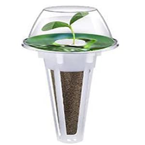 Seed Pod Kit for AeroGarden 120 Pcs Hydroponic Garden Accessories Pod Kit Including Grow Baskets Transparent Insulation Lids Plant Grow Sponges Labels for Seed Starting System, Hydroponic Growing Kit