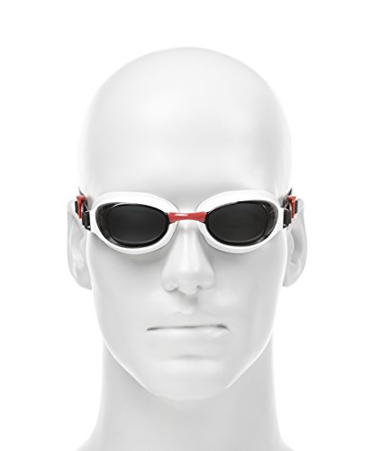 Speedo Adult Aquapure Goggle - Red/smoke