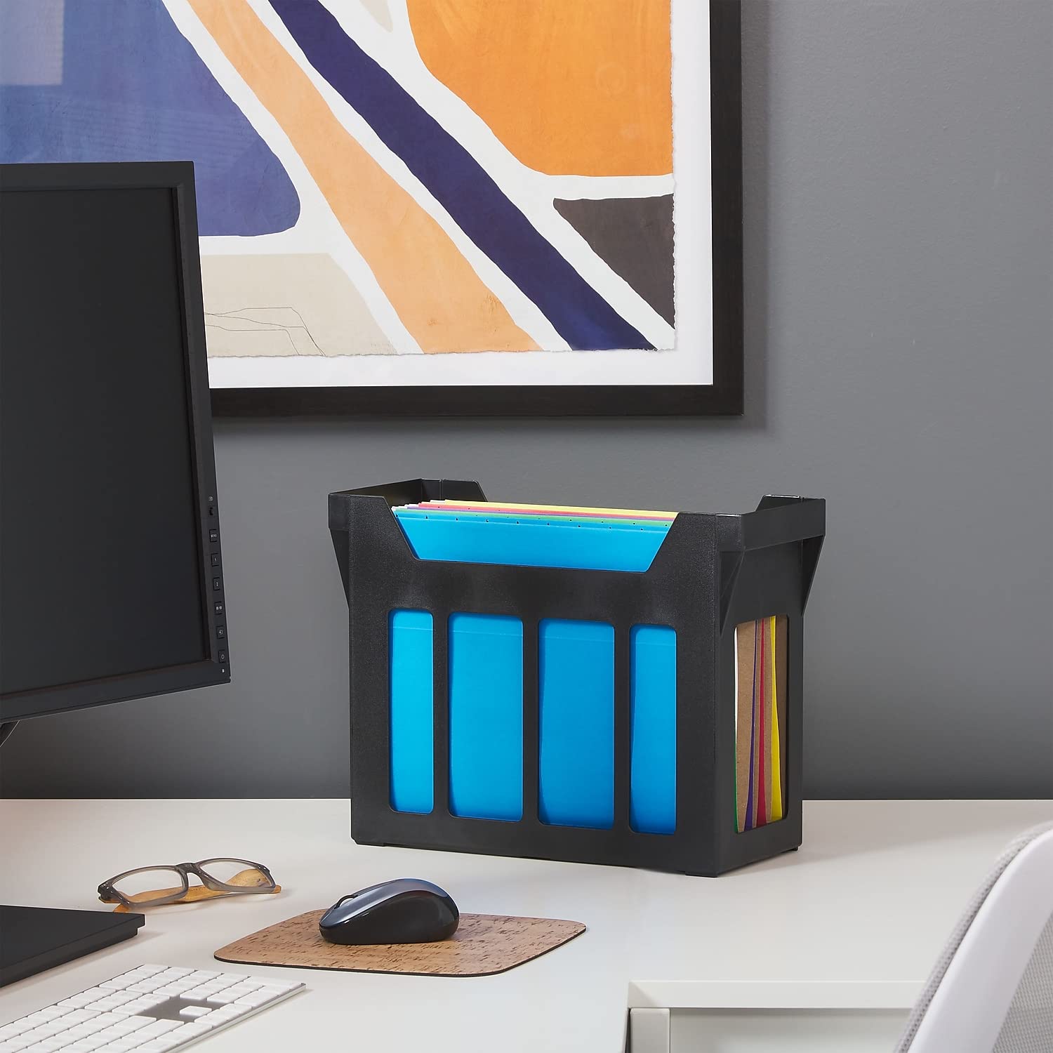 Staples 432286 File Caddy with File Folders (10613)