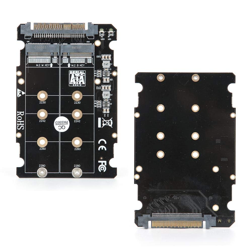 VINGVO High Speed Abs Durable 95 X 65Mm Low Latency Adapter Card, Ssd M.2 to U.2, for 2280/2260/2242/2230 Mm M.2 Ssd