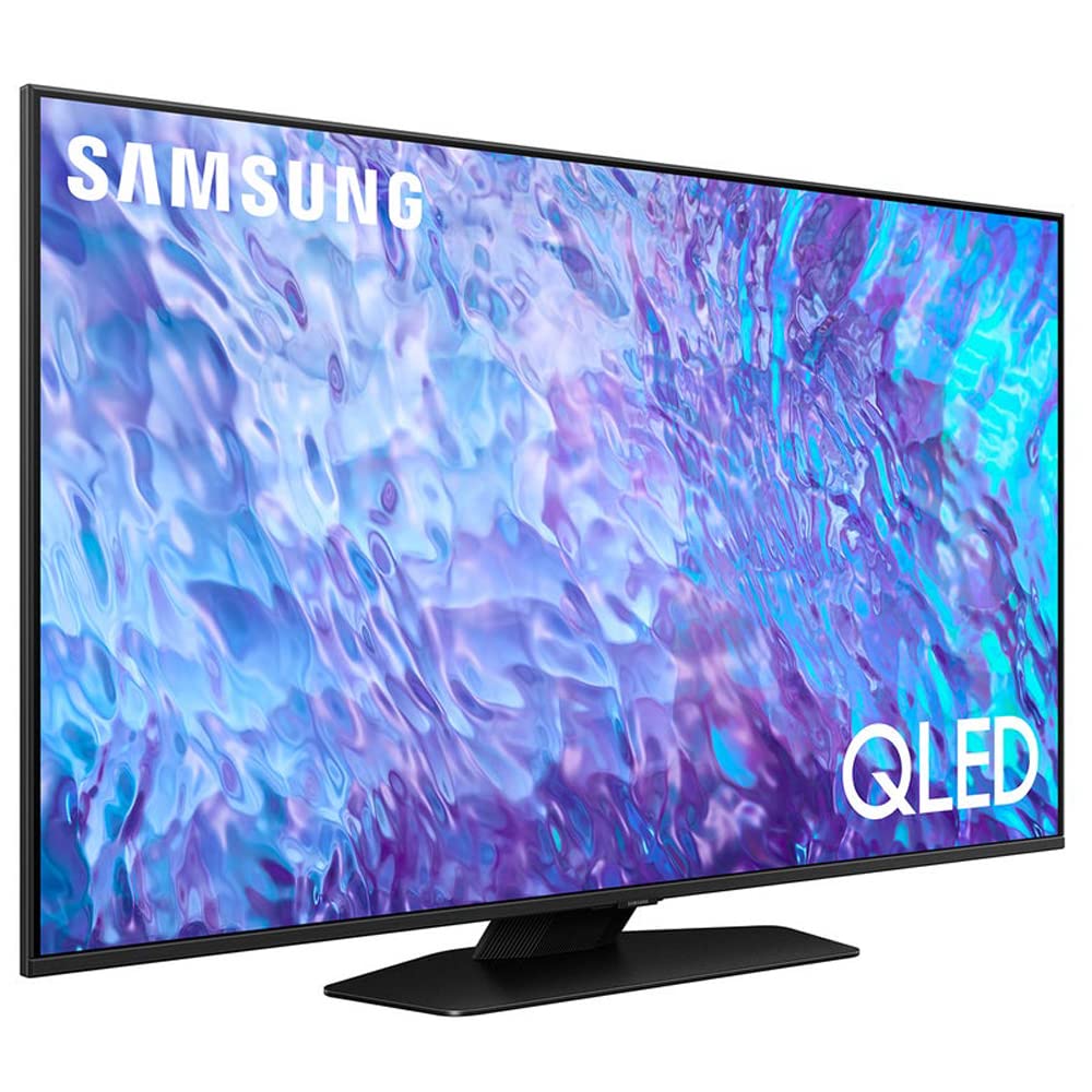 SAMSUNG QN65Q80CAFXZA 65 Inch QLED 4K Smart TV 2023 (Renewed) Bundle with 2 YR CPS Enhanced Protection Pack