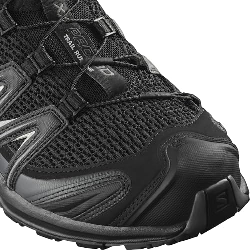 Salomon Men's XA PRO 3D Trail Running Shoes for Men, Black / Magnet / Quiet Shade, 7.5