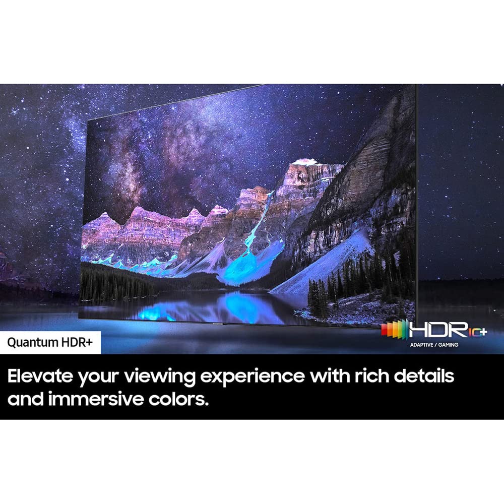 SAMSUNG QN85Q80CA 85 Inch QLED 4K Smart TV Bundle with 1 YR CPS Enhanced Protection Pack (2023 Model)