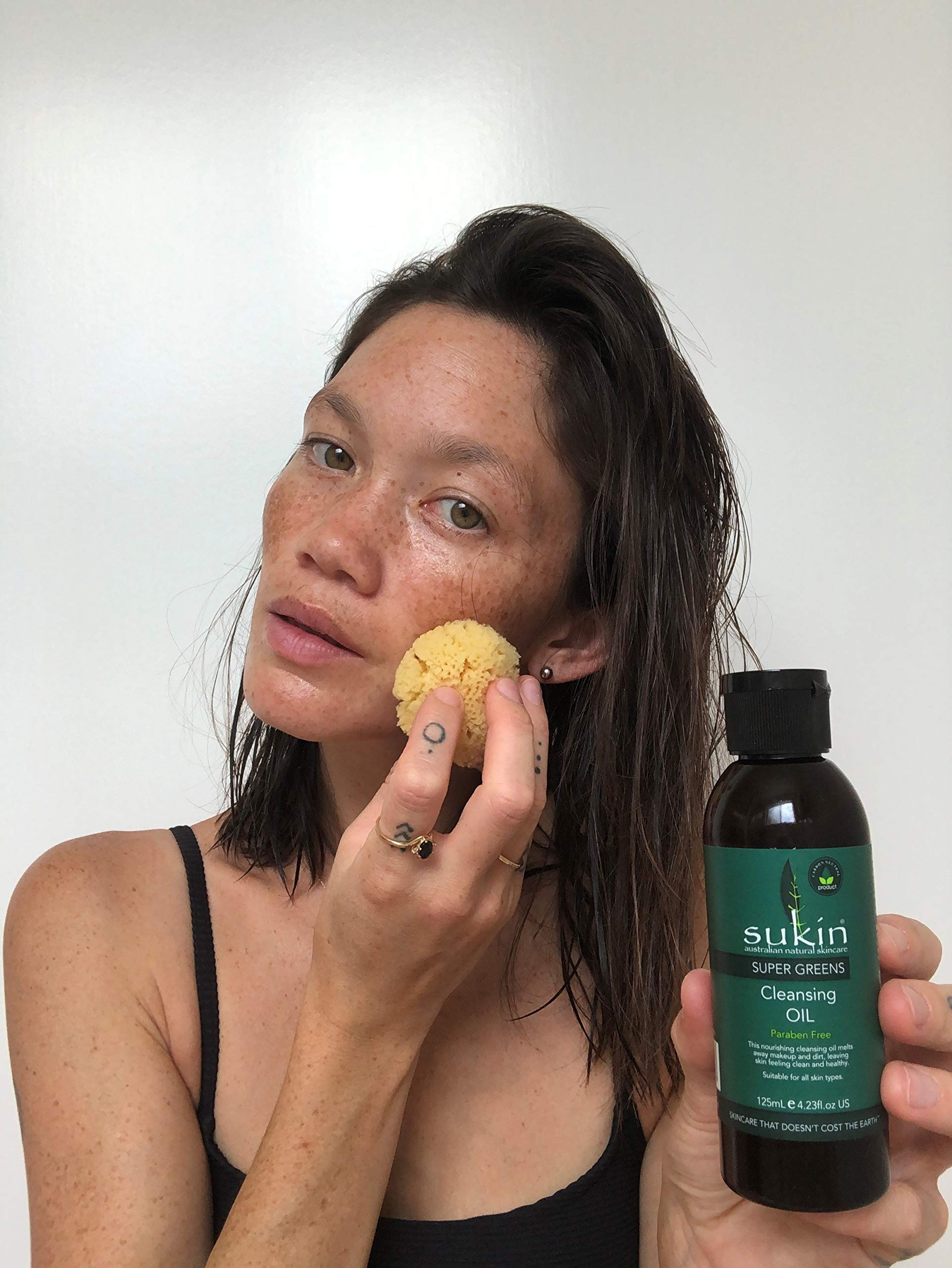 Sukin Super Greens, Cleansing Oil, 4.23 fl oz (125 ml)
