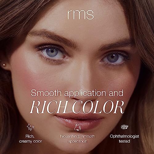 RMS Beauty Straight Line Eye Pencil - Eye Liner Eye Makeup, Cream Eyeliner with Eyeliner Sharpener, Eyeliner Pencil, Black Eyeliner & Brown Eyeliner