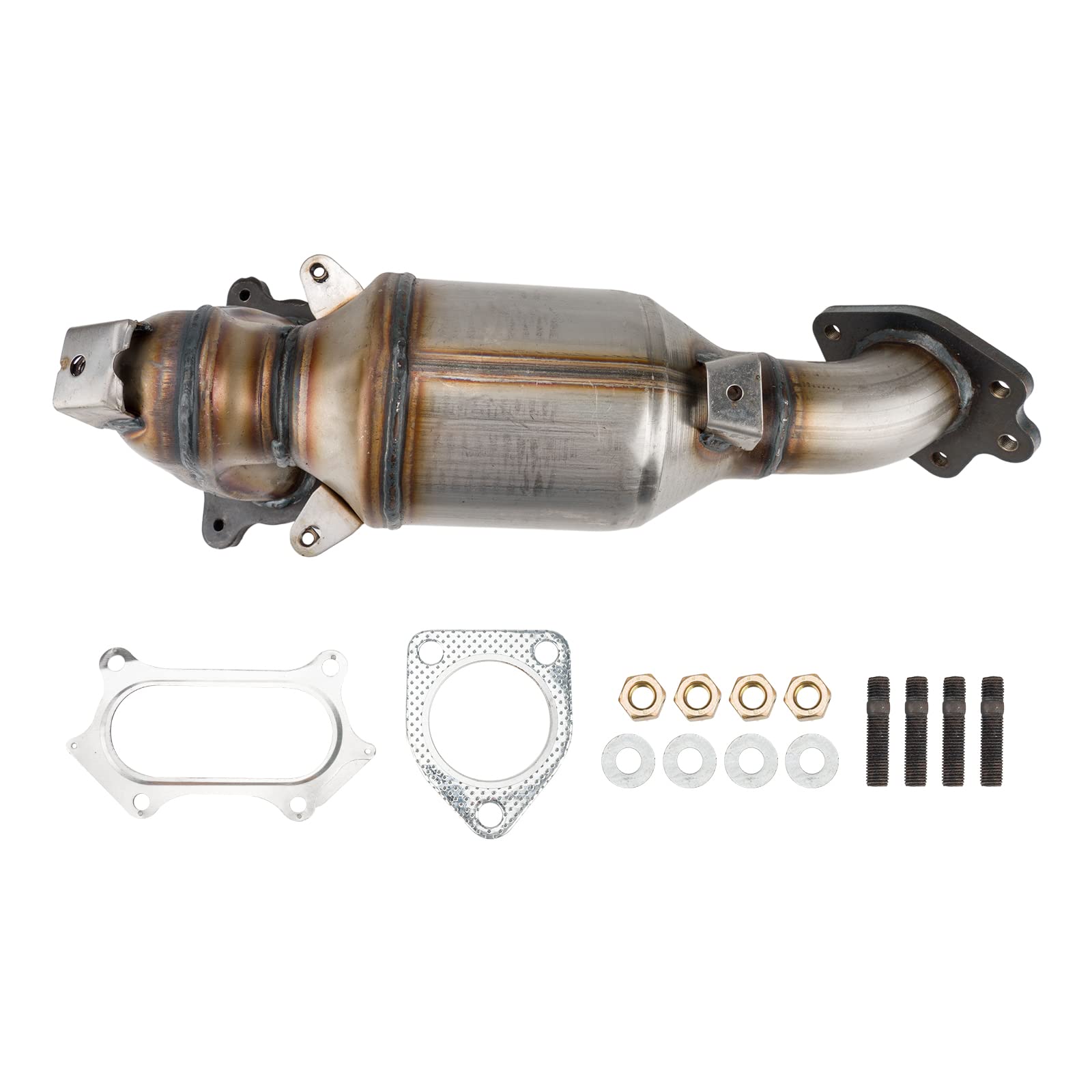 Prolenz Stainless Steel Catalytic Converter for 2013 2014-2017 Accord 2.4L, Catalytic Converter Kit Direct-Fit Automotive Replacement Catalytic Converters 16827(EPA Compliant)