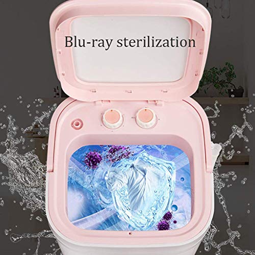Single Bucket Washing Machine，Portable Mini Washing Machine, Compact Laundry Washer for Dorms and Apartments