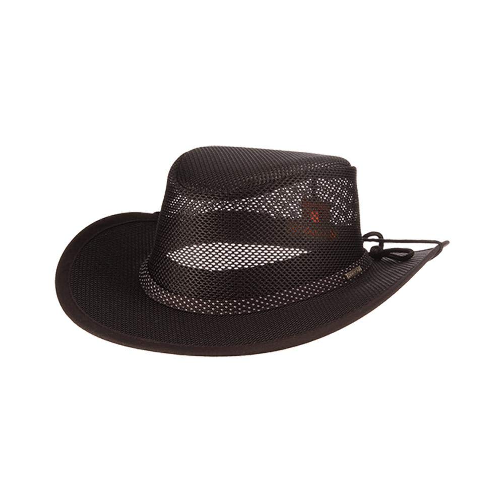 Stetson Men's Mesh Covered Hat, Black, Large