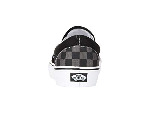 Vans Unisex Adults’ Classic Slip On Trainers Black/Pewter
