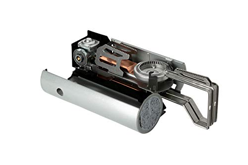 Snow Peak's Home & Camp Burner, Silver, GS-600SL-US, Designed in Japan, Lifetime Product Guarantee, Lightweight and Compact for Camping, Stable Base for Cooking, One Size
