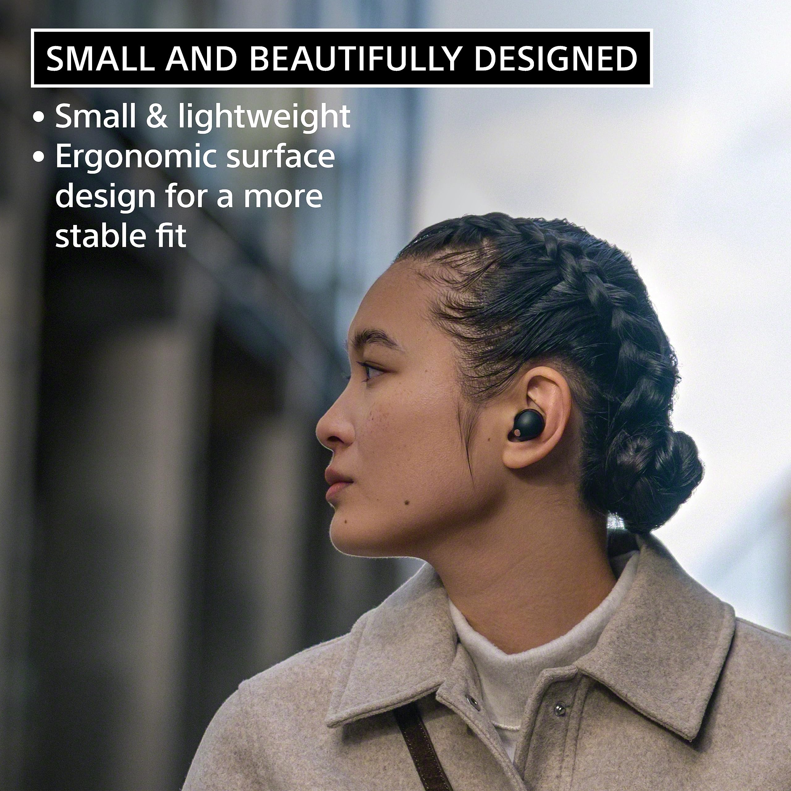 Sony WF-1000XM5-SILVER Wireless Noise Canceling High-Res Earbuds with an Additional 2 Year Coverage (2023)(USED)