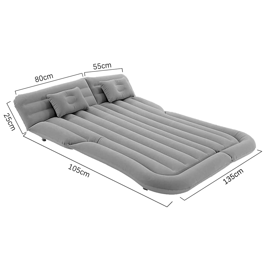 SPEEDPARK for Tesla Model 3 Model Y Model S Mattress Portable Inflatable Car Air Bed with Electric Air Pump Flocking Surface Camping Air Bed Cushion for Tesla Accessories