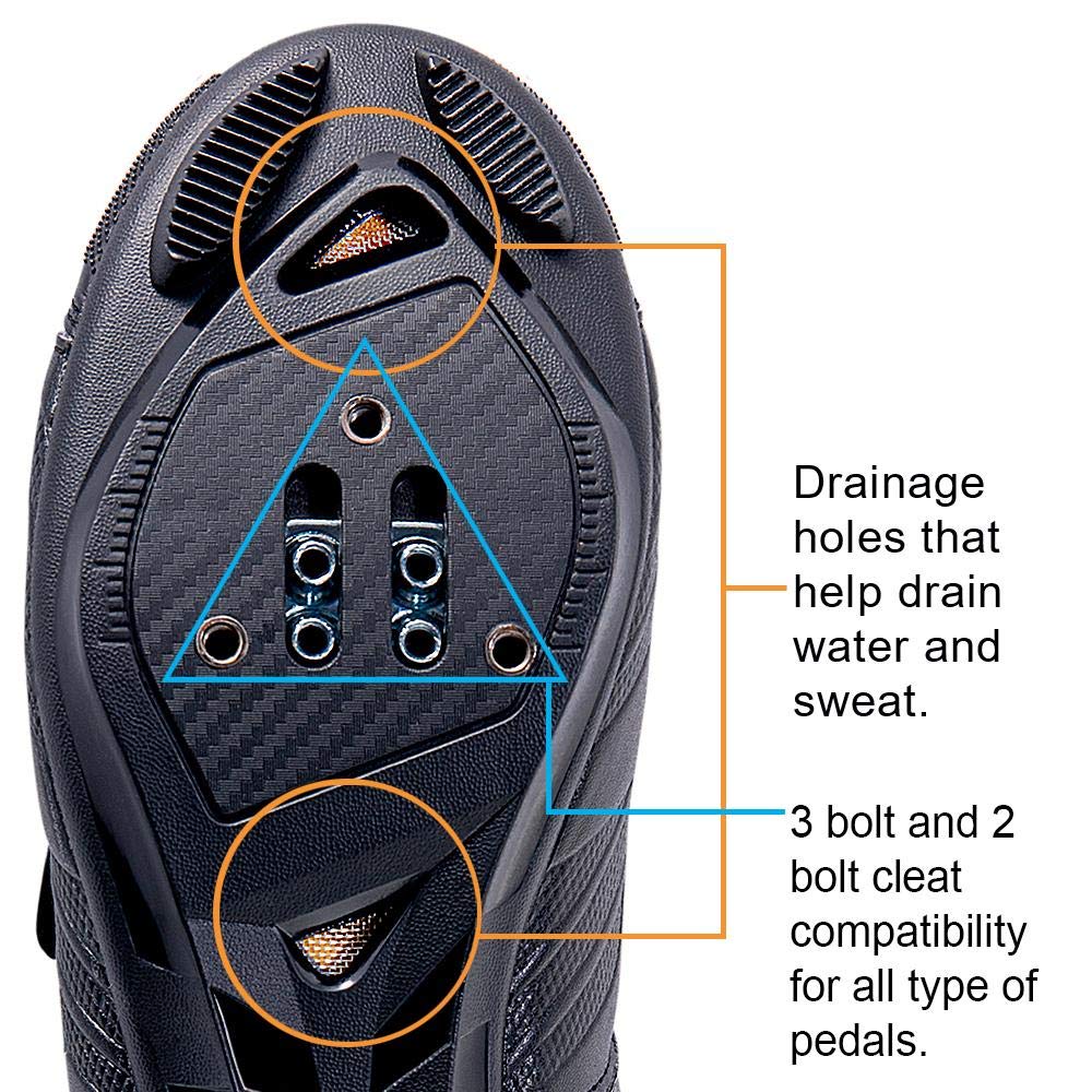 ZOL Stage Road Cycling Shoes Black