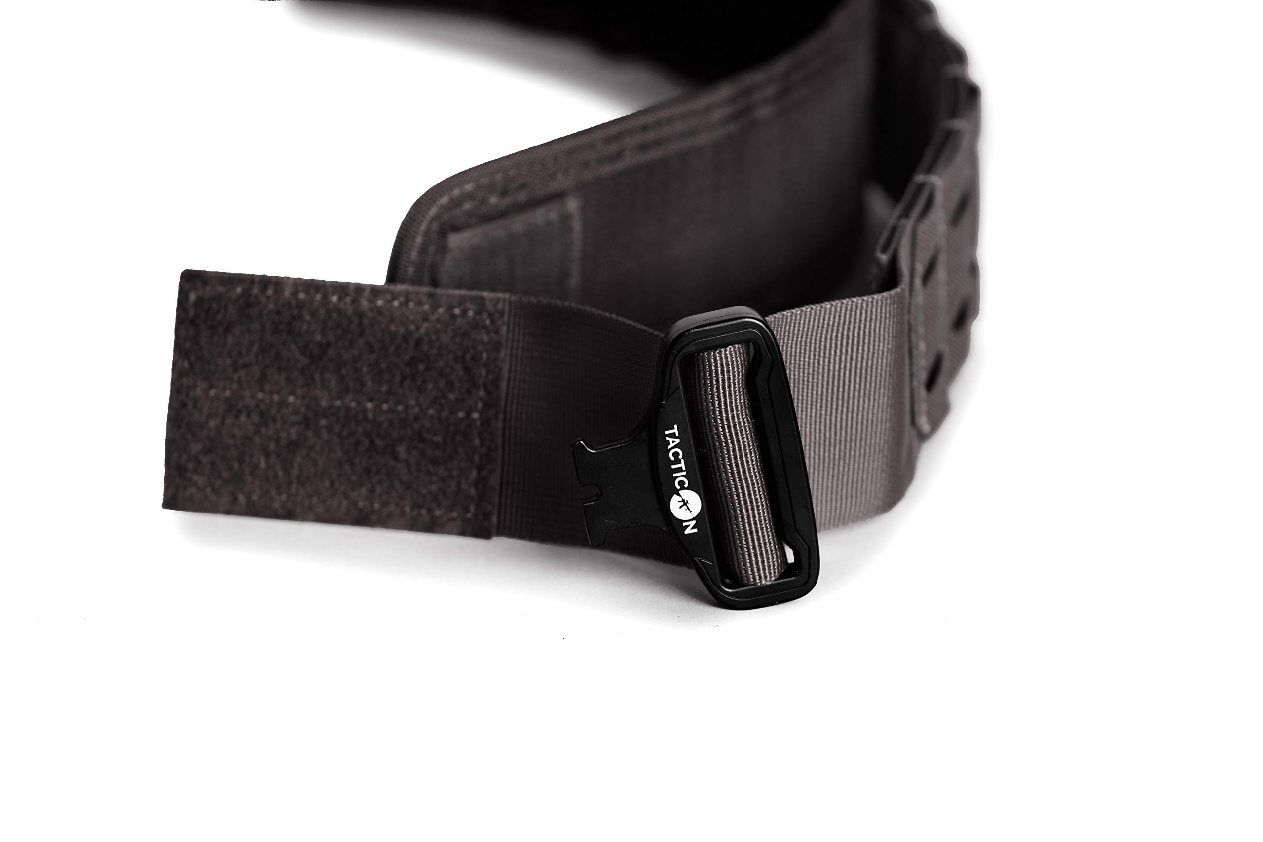 Tacticon Battle Belt | Padded Tactical Nylon Belts | Disabled Combat Veteran Owned Company | Heavy Duty Belt Quick Release Metal Buckle
