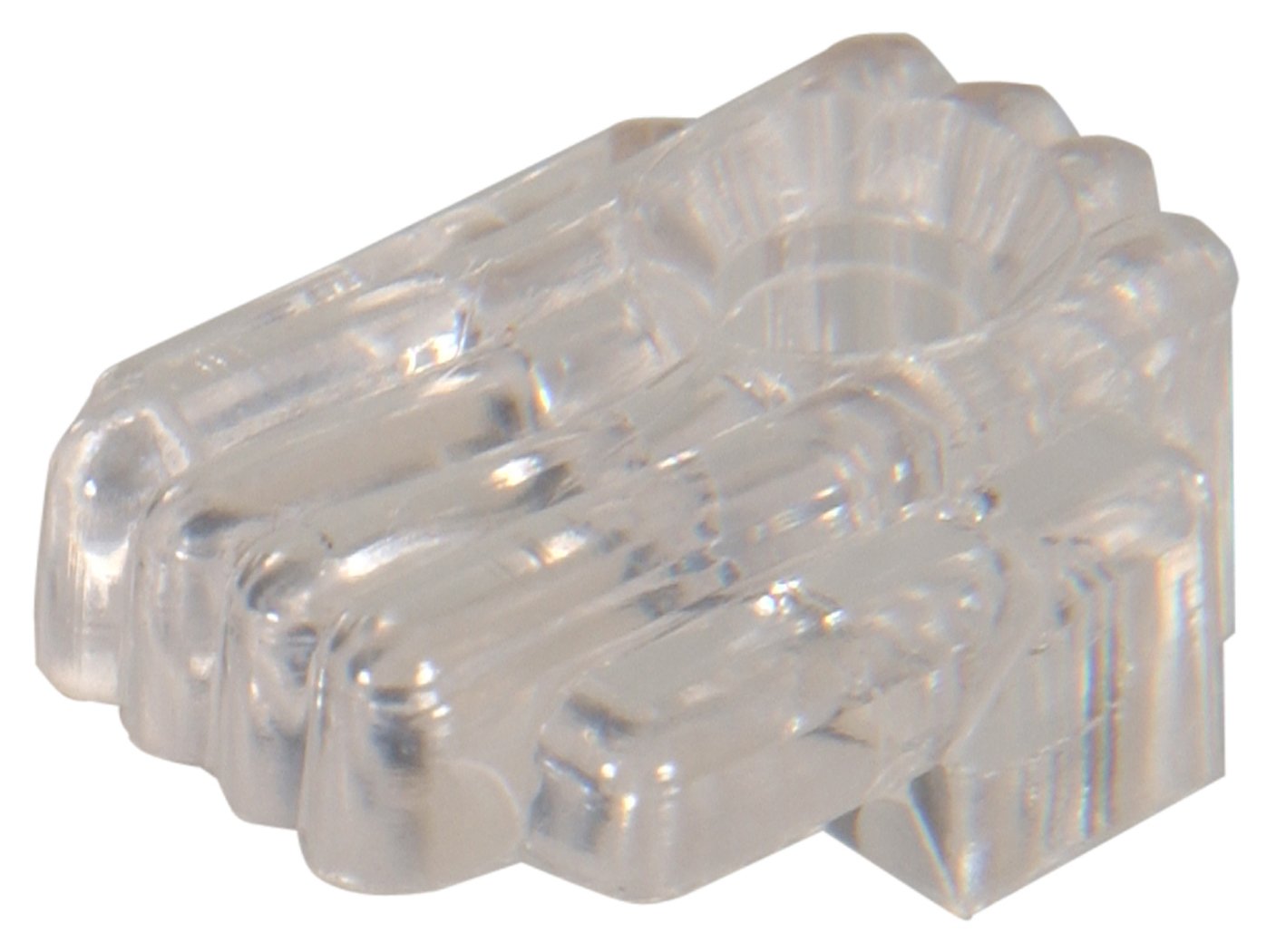 The Hillman Group 54109 Mirror Clip Channel Art Deco, 1/8-Inch, 20-Pack