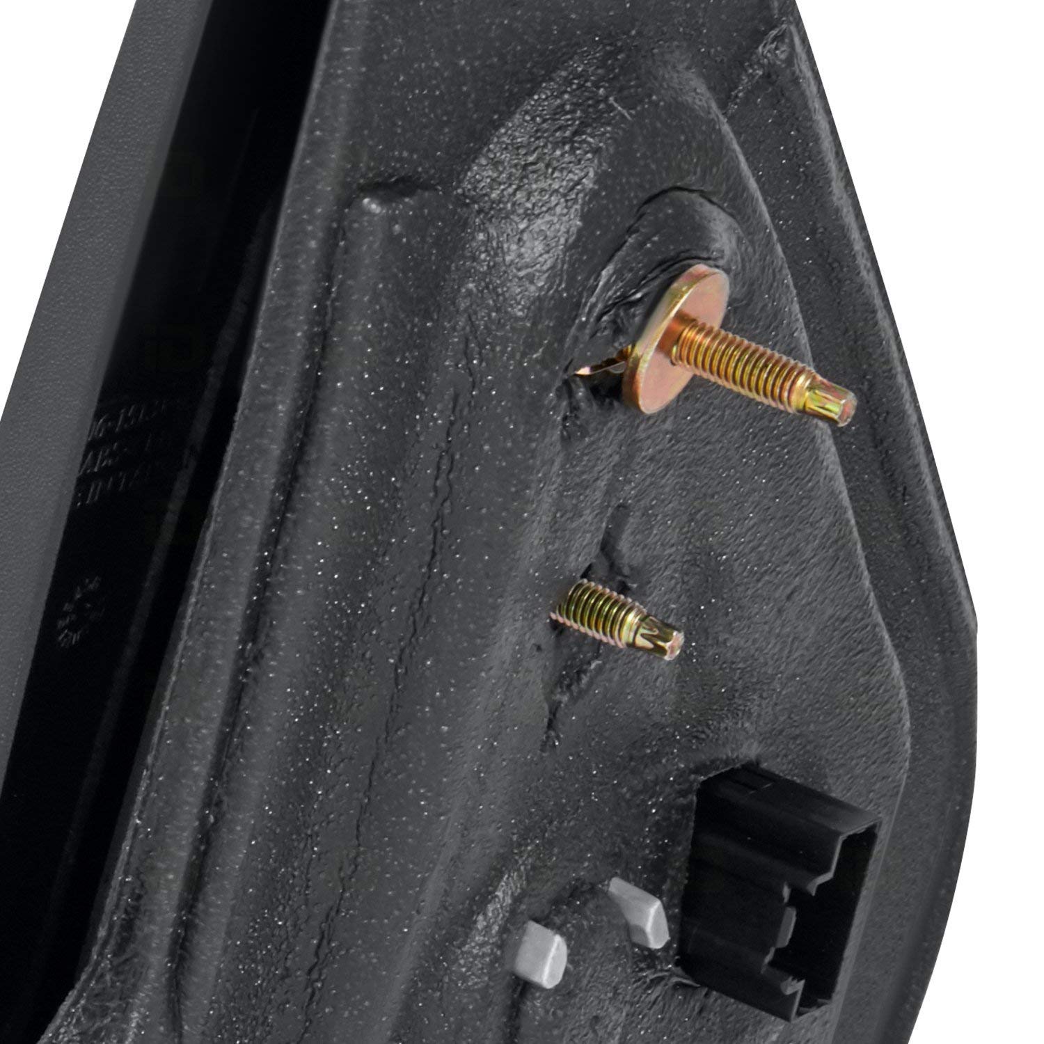 Roane Concepts Replacement Right Passenger Side Door Mirror (FO1321233) for 2004-2008 Ford F150 Pickup, Power, Non-Heated, Black