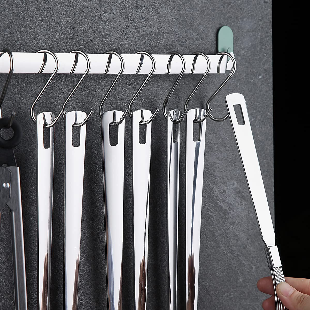 Stainless Steel Cooking Utensils Set,Kyraton 37 Pieces Kitchen Utensils Set, Kitchen Tool Gadgets Set with Utensil Holder Non-Stick and Heat Resistant Dishwasher Safe