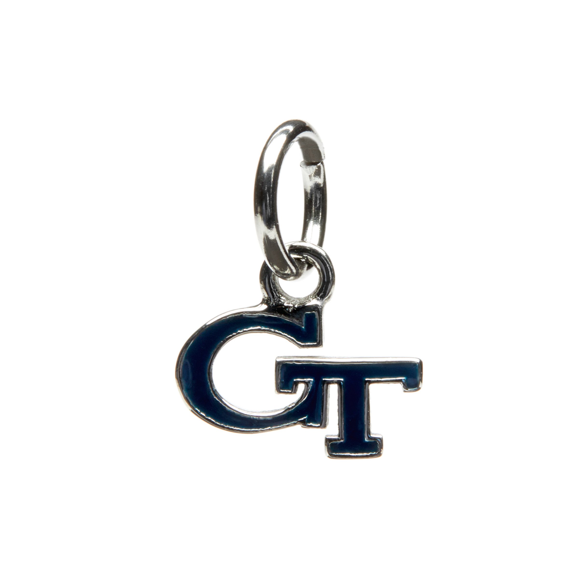 Stone Armory Georgia Tech Charm | Blue GT Dangle Charm | Georgia Tech Gifts | Officially Licensed Georgia Tech Jewelry