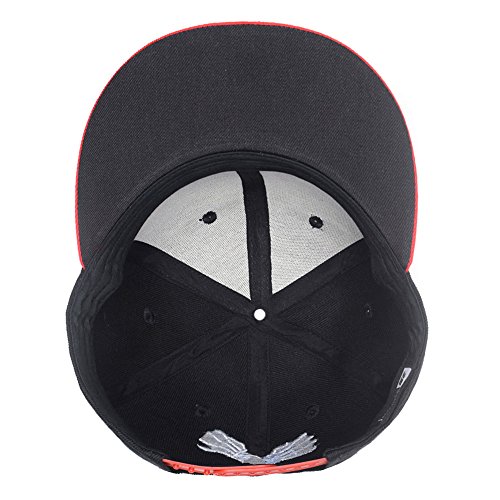 Quanhaigou Anime One Piece Character Cosplay Snapback Hat, Skull Skeleton Baseball Cap, One Piece Black, One Size