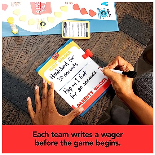 SPIN MASTER GAMES Beat The Parents Classic Family Trivia Game, Kids vs Parents for Ages 6 and up