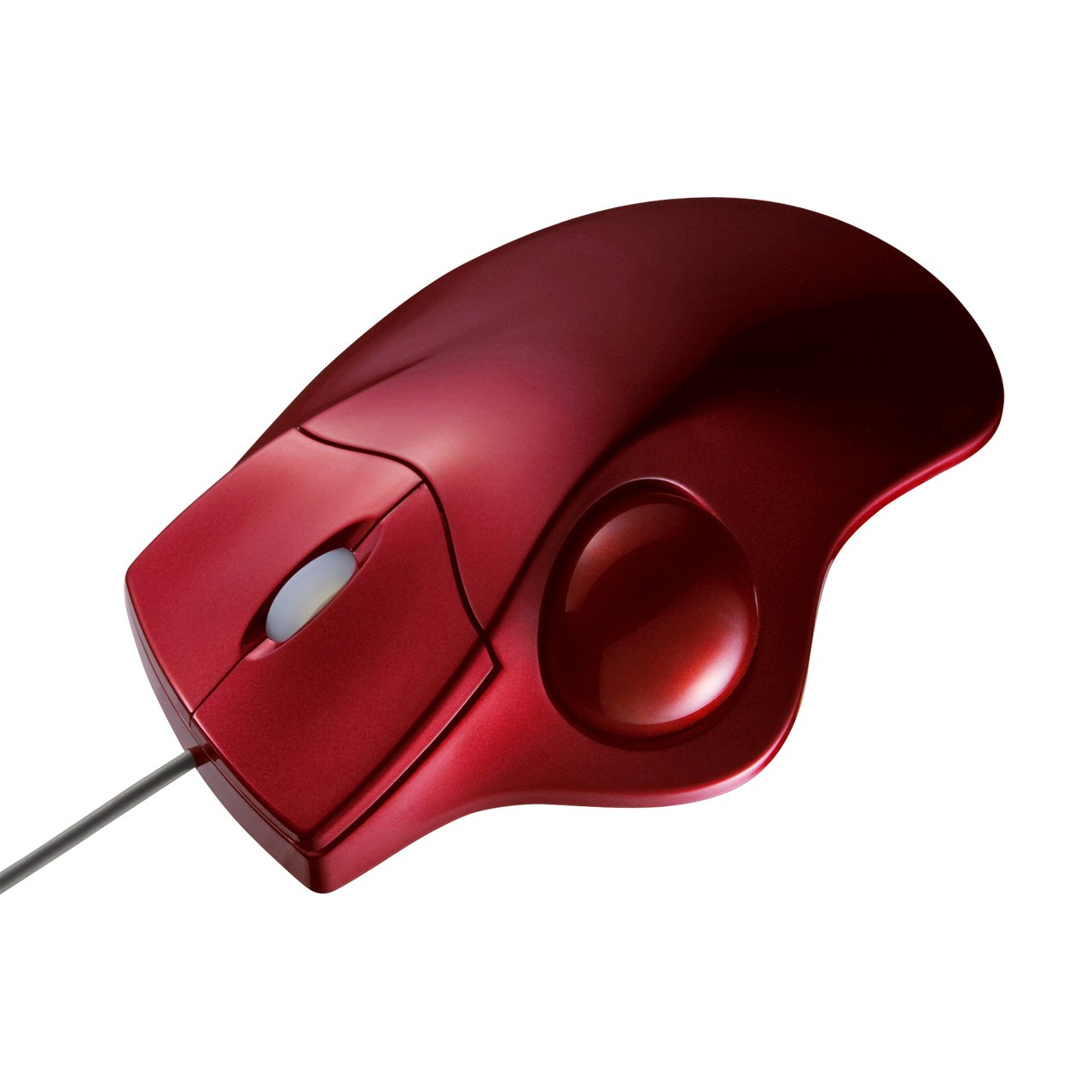 SANWA PC Trackball Mouse USB MA-TB39R Red
