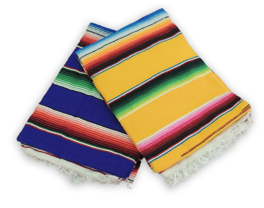 Six Sarape XL Meditation Blanket Wholesale Serape (6) Mexico Throw Yoga Mat Accessory Mexican000203