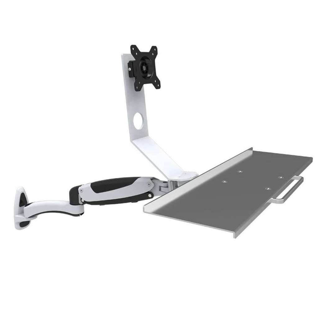ZYF Keyboard Tray Desktop Splint Tray Stand Desk Mount Workstation, Height Adjustable Standing Desk, Ergonomic, Monitor, Laptop and Keyboard Mount (Size : A)