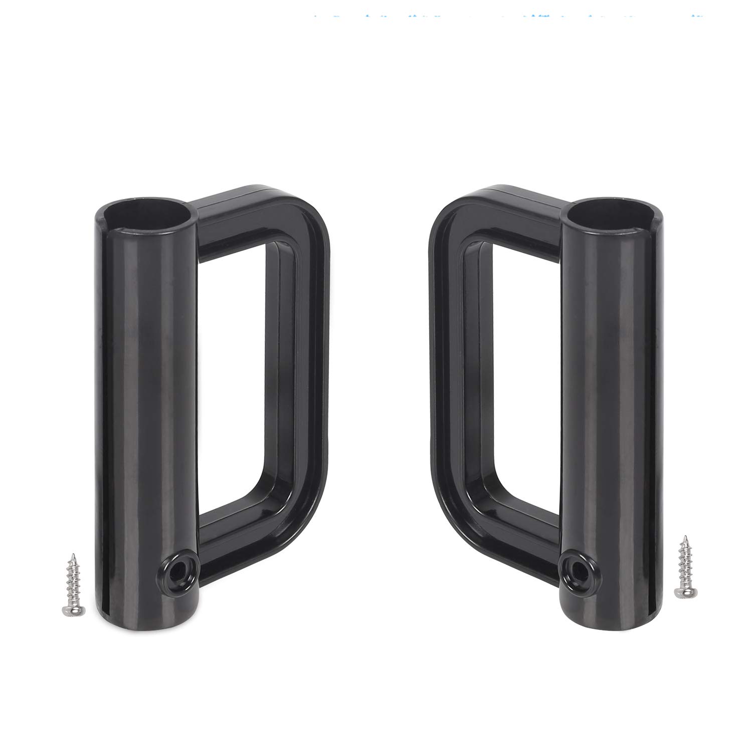 Replacement Parts of 2PCS Handle Latches Including Screws for Babepai Retractable Gate Black Repair Parts for Asin B07WXRJQDS